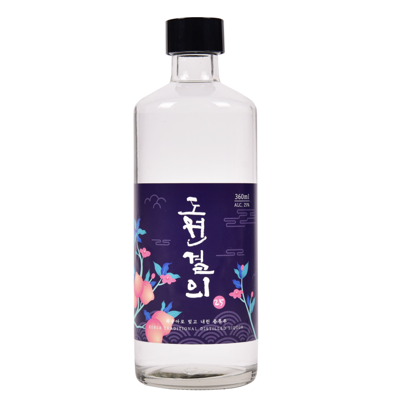 Dowongyeorui Distilled Peach Soju 25 360ml
