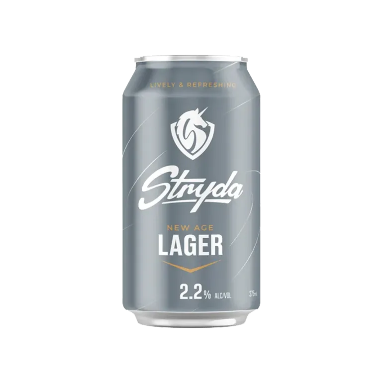 Stryda New Age Lager Cans 375ml (375mlx16)