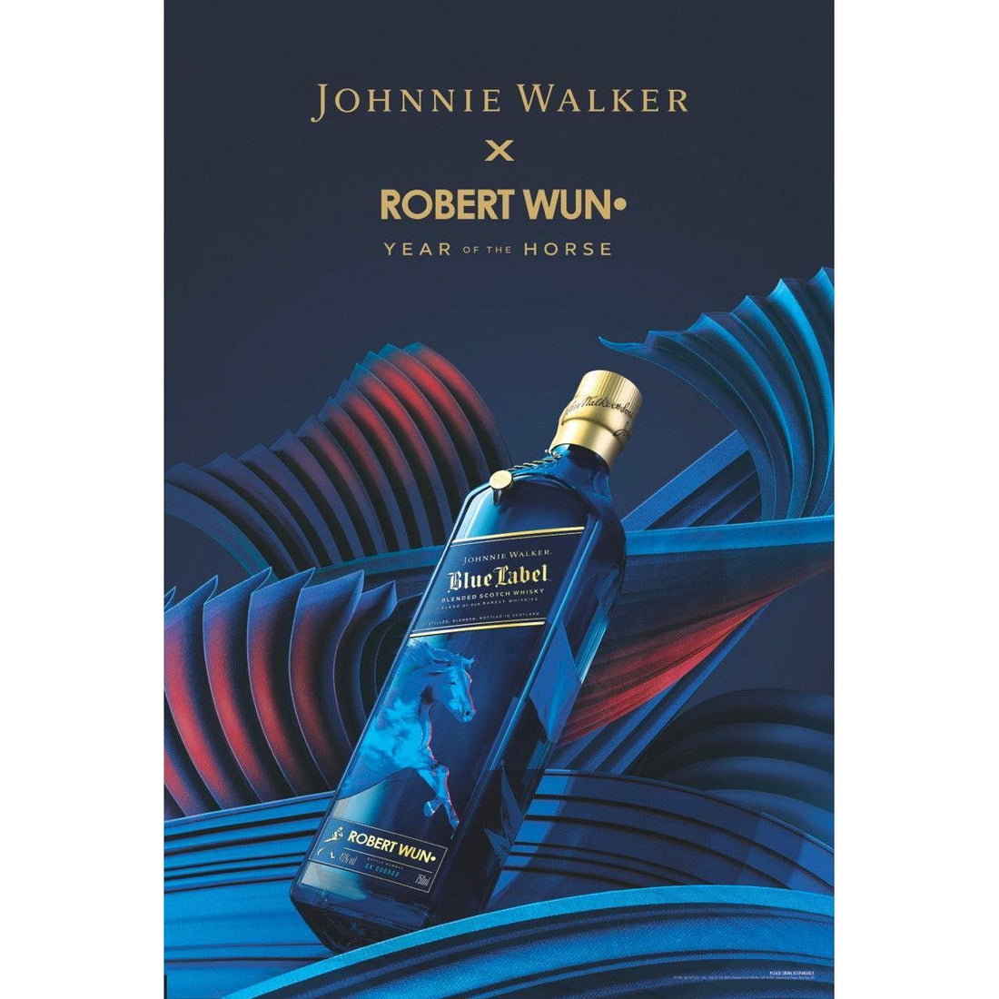 Johnnie Walker Blue Label Year Of The Horse 700ml