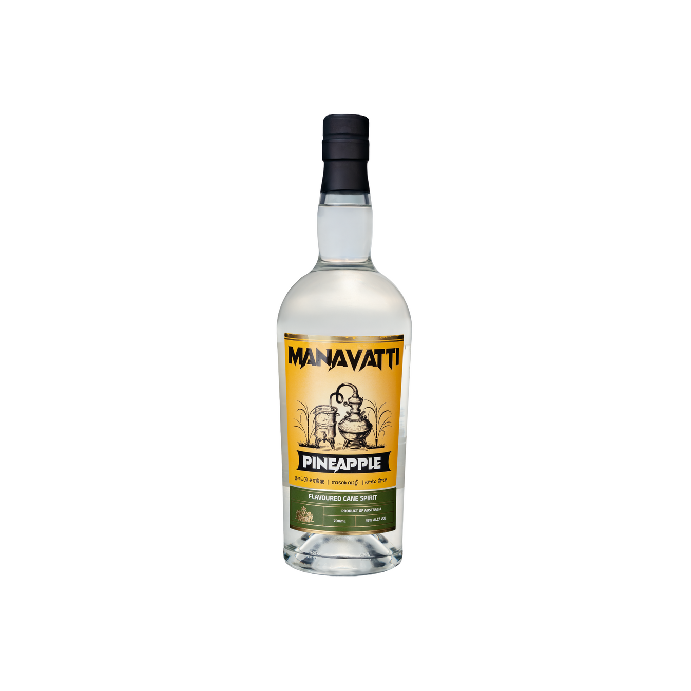 Manavatti Pineapple Flavoured Cane Spirit 700ml