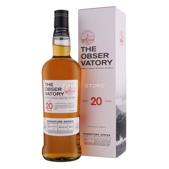 The Observatory 20 Year Old Signature Series Single Grain Scotch Whisk