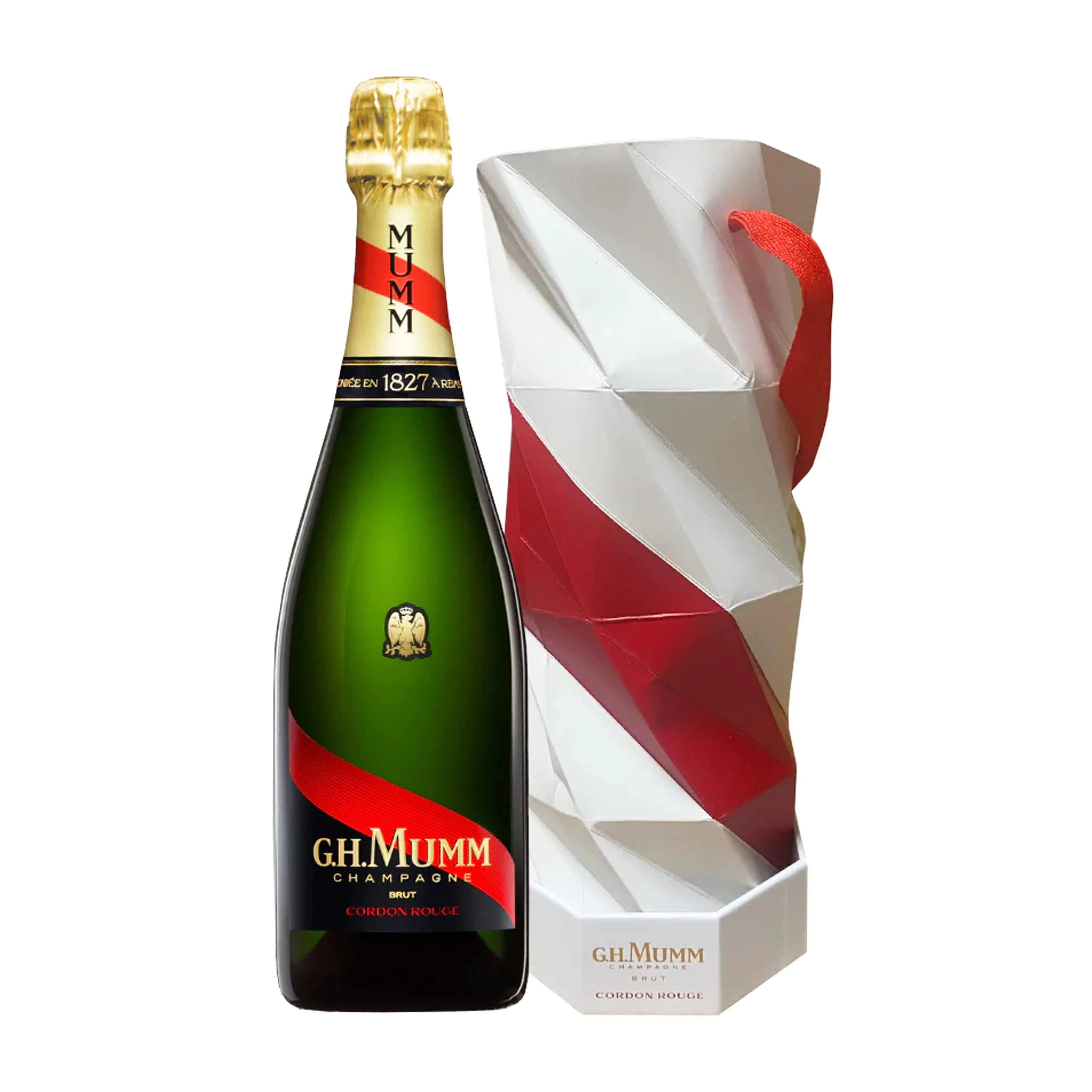 G.H.Mumm Cordon Rouge Brut Accordion Gift Box Champagne NV 750ml