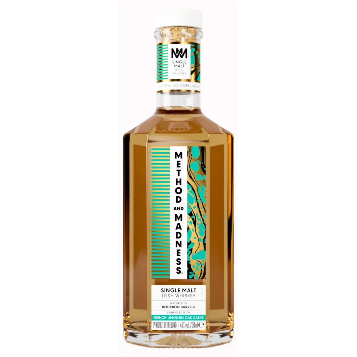 Method and Madness French Limousin Oak Cask Finish Single Malt Irish W
