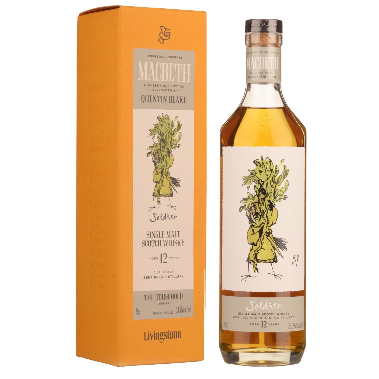 Elixir Distillers The Macbeth Collection Soldier Benrinnes 12 Year Old