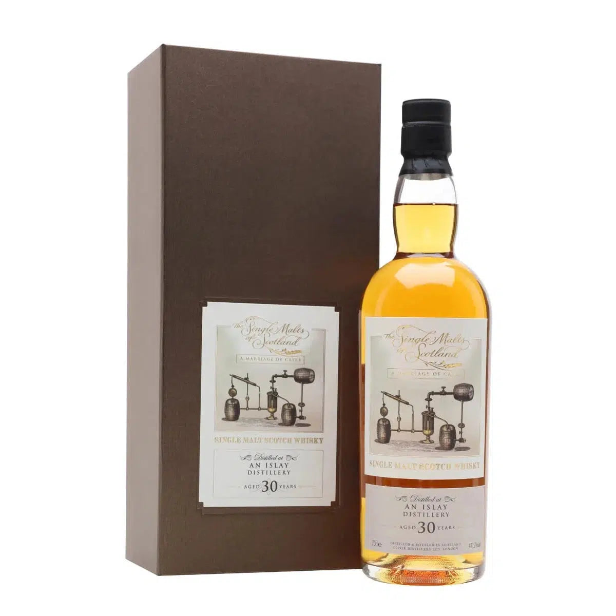 An Islay Distillery 30 Year Old Single Malts of Scotland Marriage Isla