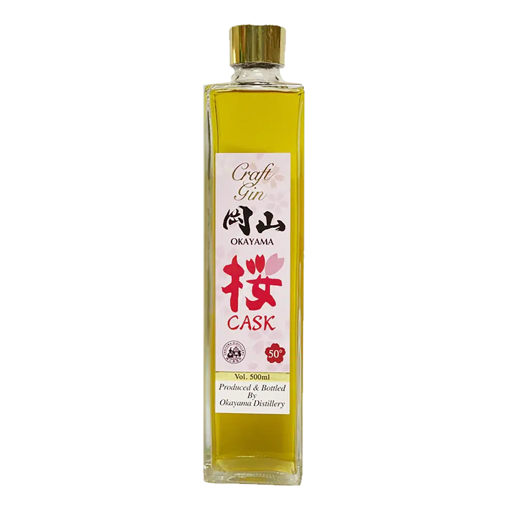 Okayama Craft Gin Sakura Cask Finish 500ml