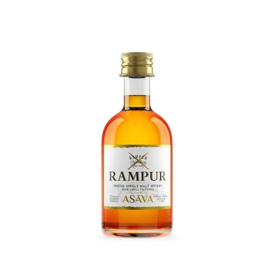 Rampur Asava Single Malt Whisky 50ml