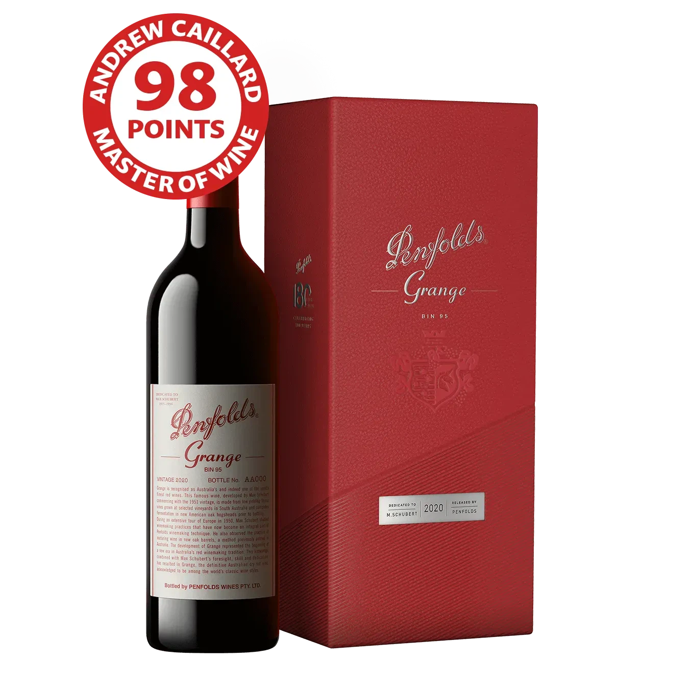 Penfolds Bin 95 Grange Shiraz 2020 750ml