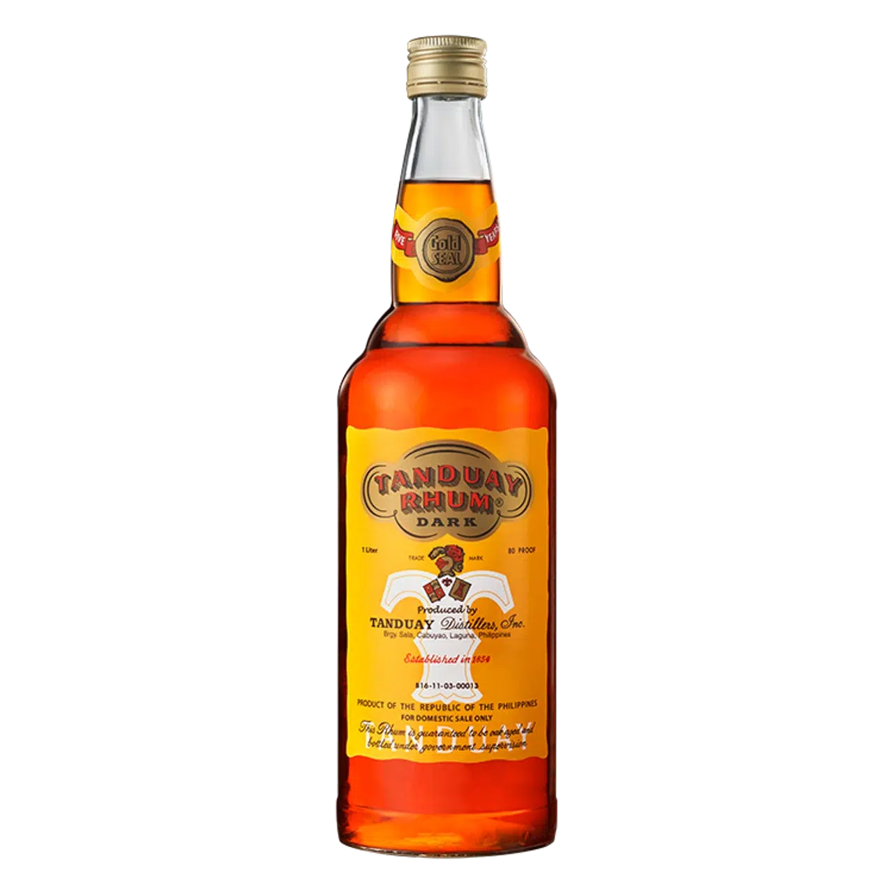 Tanduay 5 Year Old Dark Rum 750ml