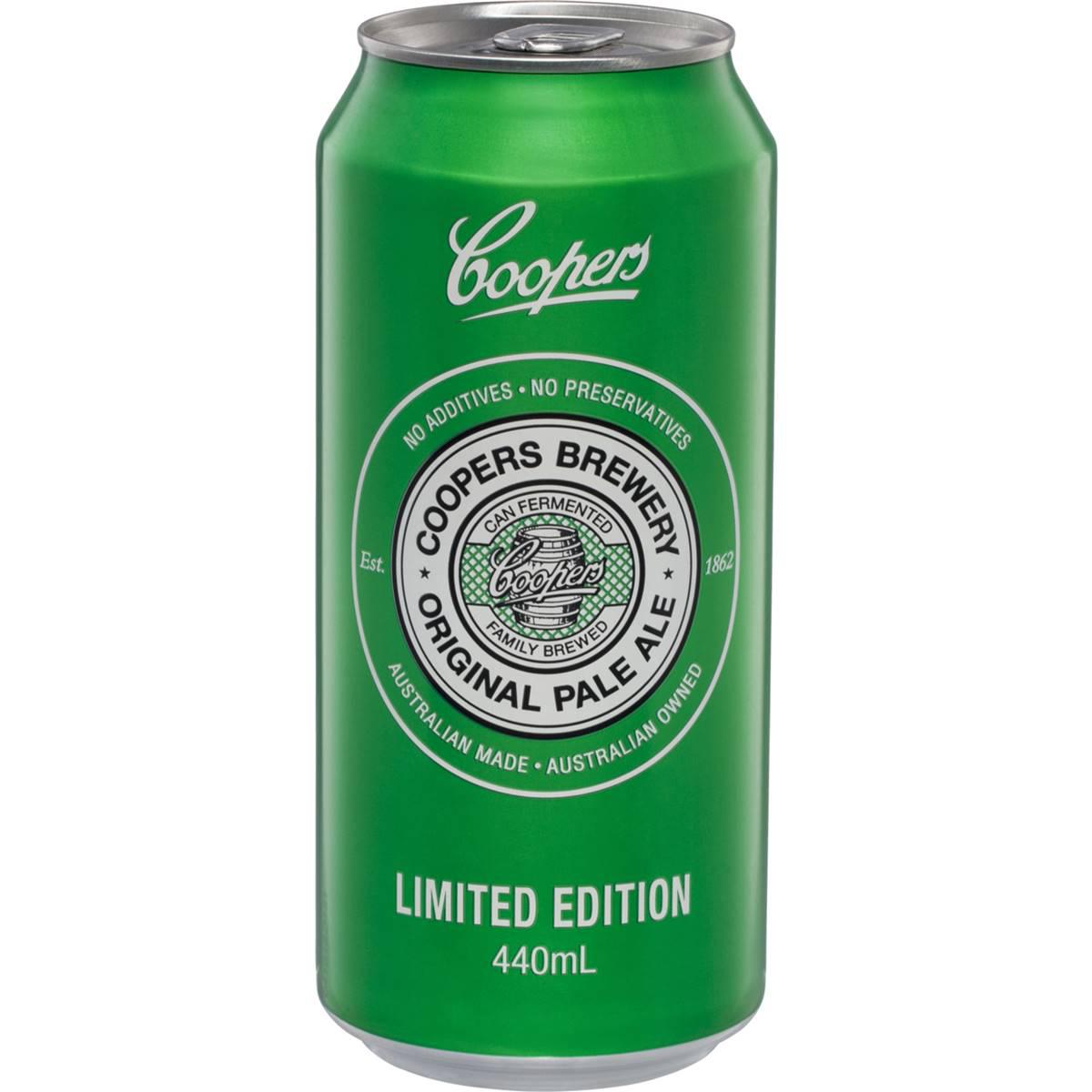 Coopers Pale Ale Limited Edition Can 24x440ml