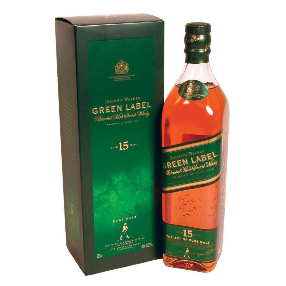 Johnnie Walker Green Label 15 Year Old (Discontinued) Blended Malt Sco