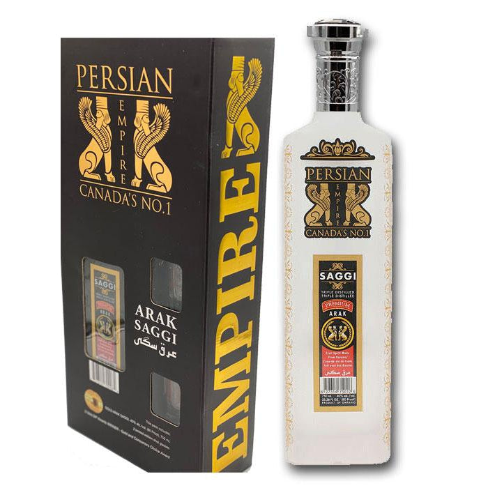 Aged Arak Saggi Silver Gift Pack 750ml