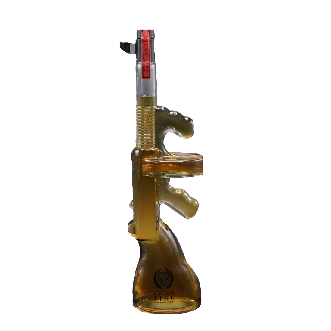 Lycan Fire Cinnamon Flavoured Machine Gun Vodka 750ml