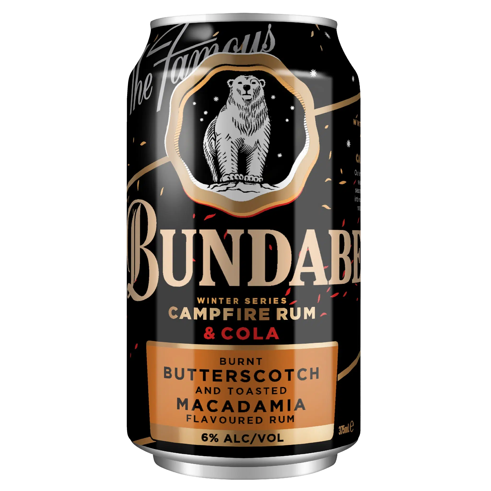Bundaberg Campfire Rum and Cola Cans Limited Edition 375ml